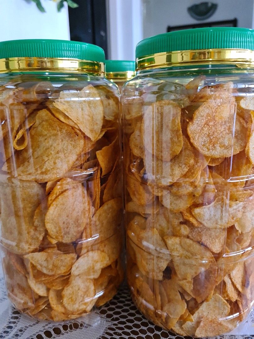 Hari Raya Potato Chips (Chili), Food & Drinks, Homemade Bakes on Carousell