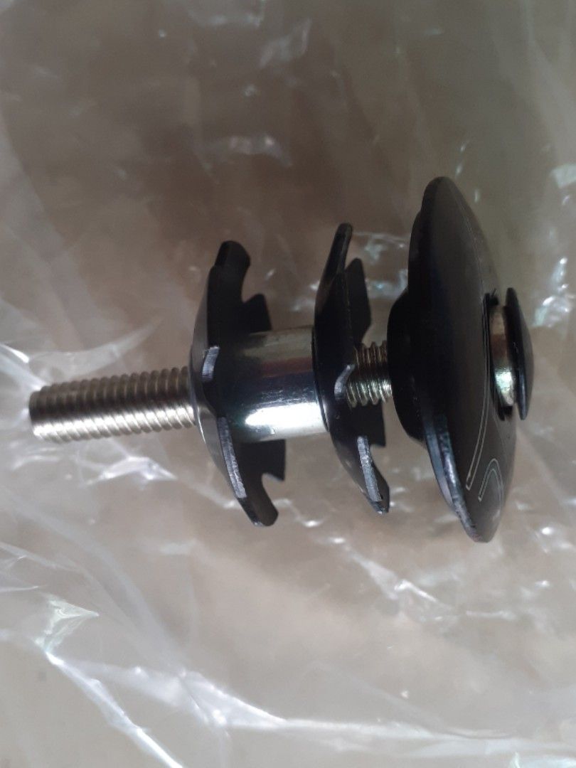 Headset Star Nuts - Stem Cap +Fixing Bolt, Sports Equipment, Bicycles ...