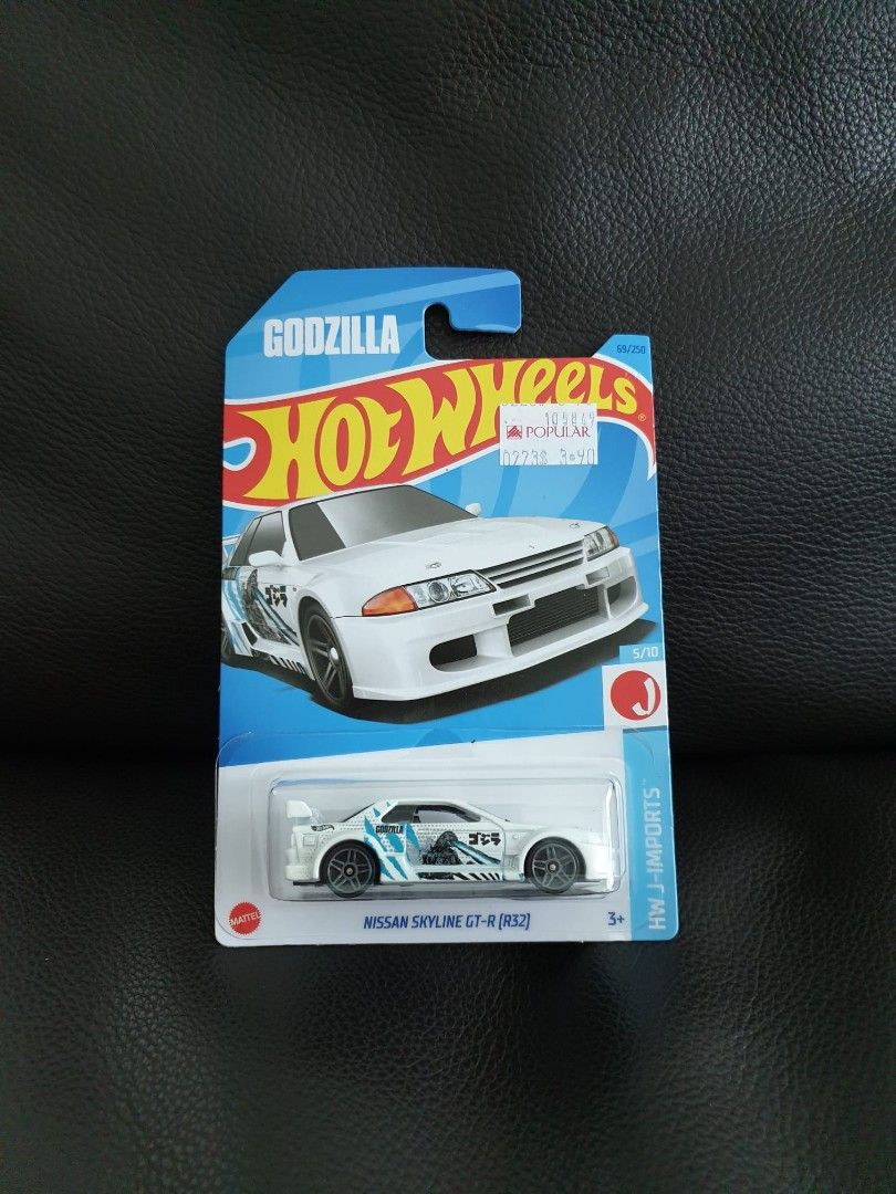 Hot wheels godzilla Nissan R32, Hobbies & Toys, Toys & Games on Carousell