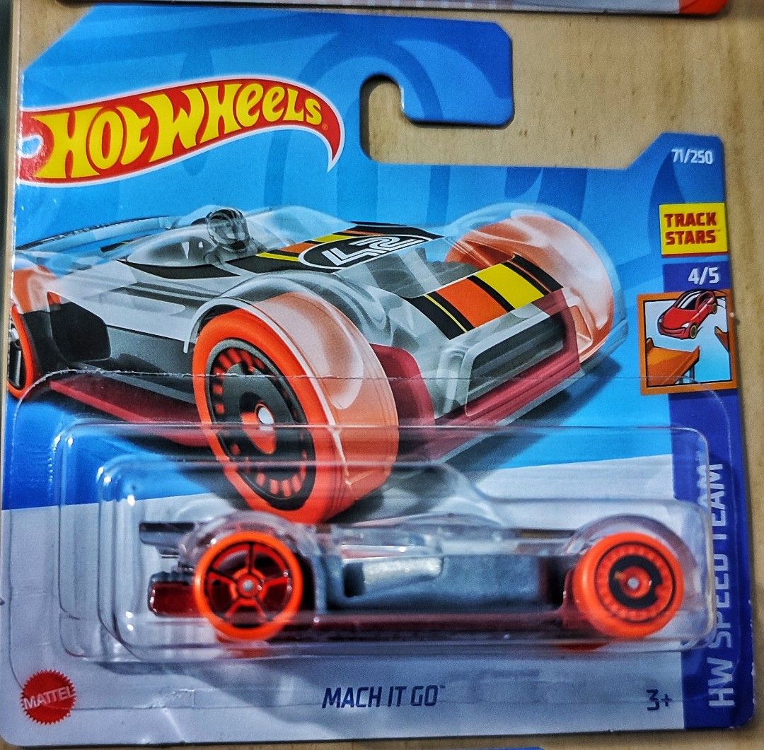 Hot Wheels Mach It Go short card, Hobbies & Toys, Toys & Games on Carousell