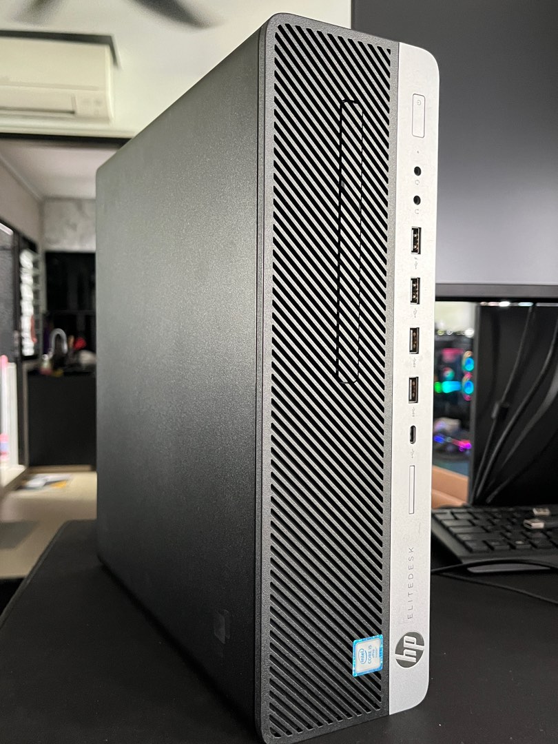 HP EliteDesk Business Office WFH School HBL Essential Desktop Computer ...