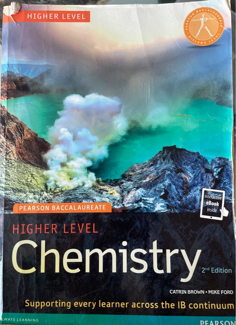 IB HIgher Level (HL) chemistry book, Hobbies & Toys, Books & Magazines ...