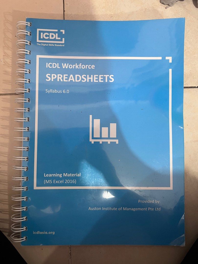 ICDL excel , Hobbies & Toys, Books & Magazines, Assessment Books on ...