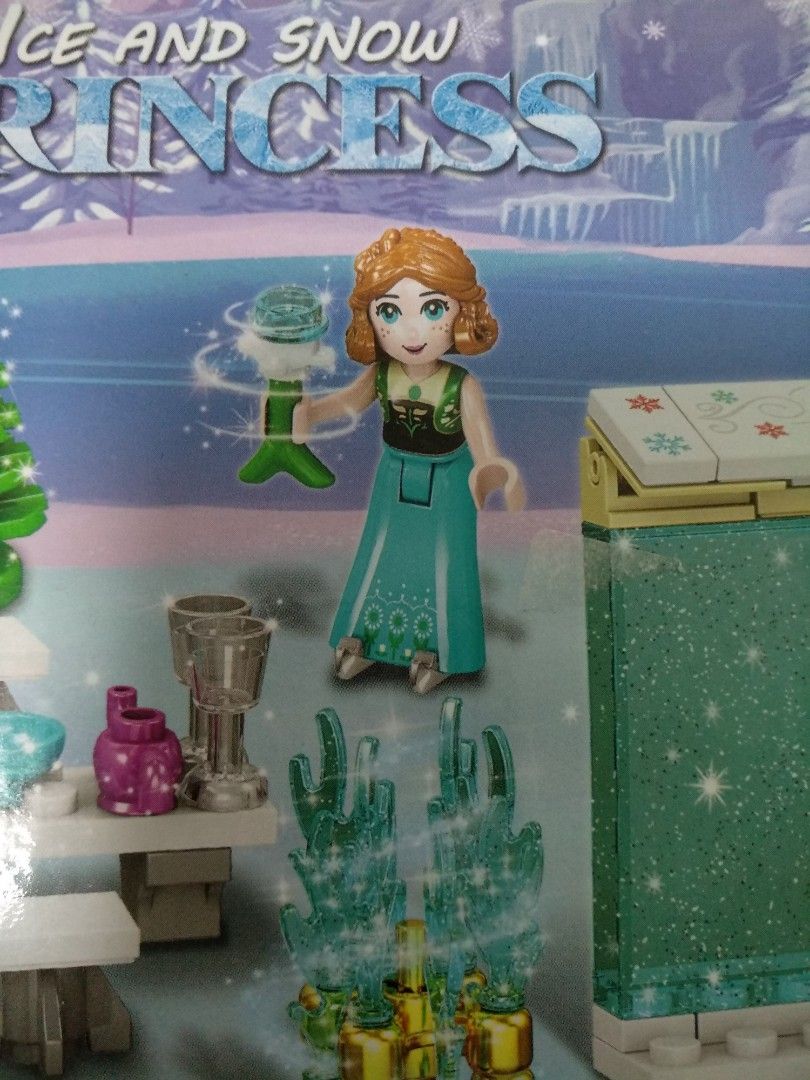Ice and Snow Princess Bricks Set with Anna, Hobbies & Toys, Toys ...