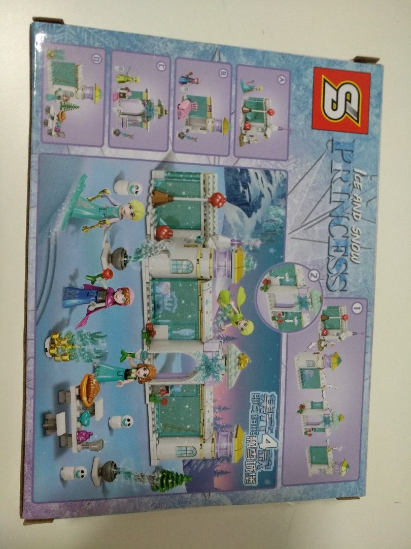 Ice and Snow Princess Bricks Set with Anna, Hobbies & Toys, Toys ...
