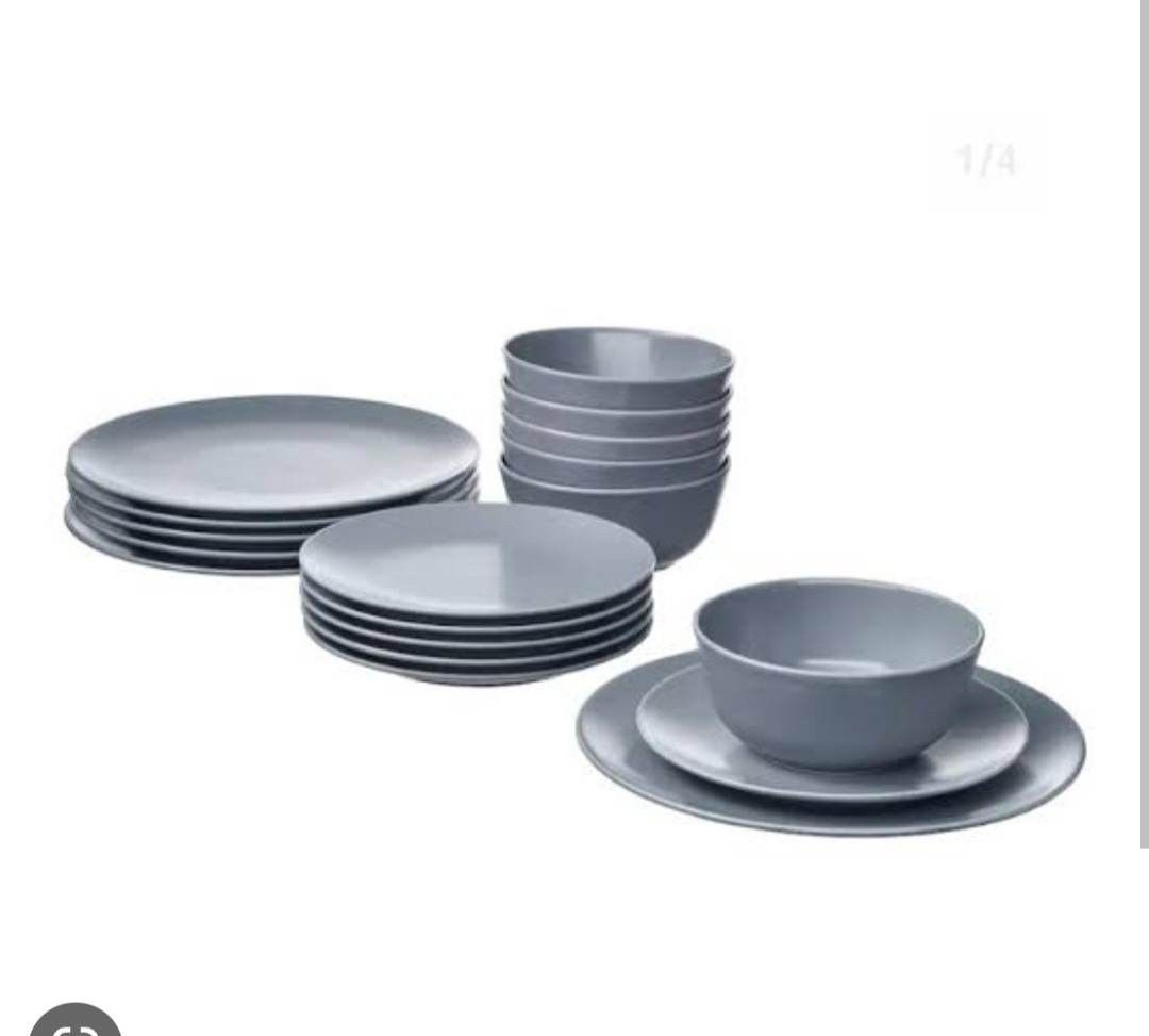 IKEA 16-PIECE DINNERWARE SET, Furniture & Home Living, Kitchenware ...