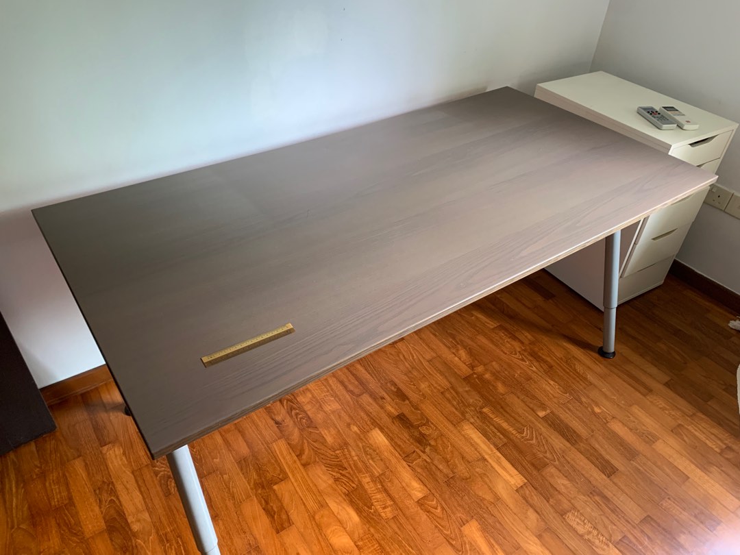 IKEA Galant Table 160x80cm, Furniture & Home Living, Furniture, Tables ...