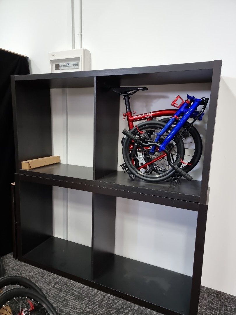 IKEA KALLAX Shelving Unit |For Bike Storage Brompton Aceoffix Trifold, Furniture & Home Living ...