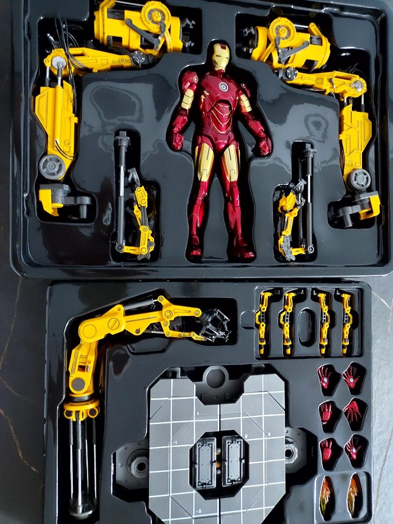 Iron man mark IV Suit-up Gantry, Hobbies & Toys, Toys & Games on Carousell
