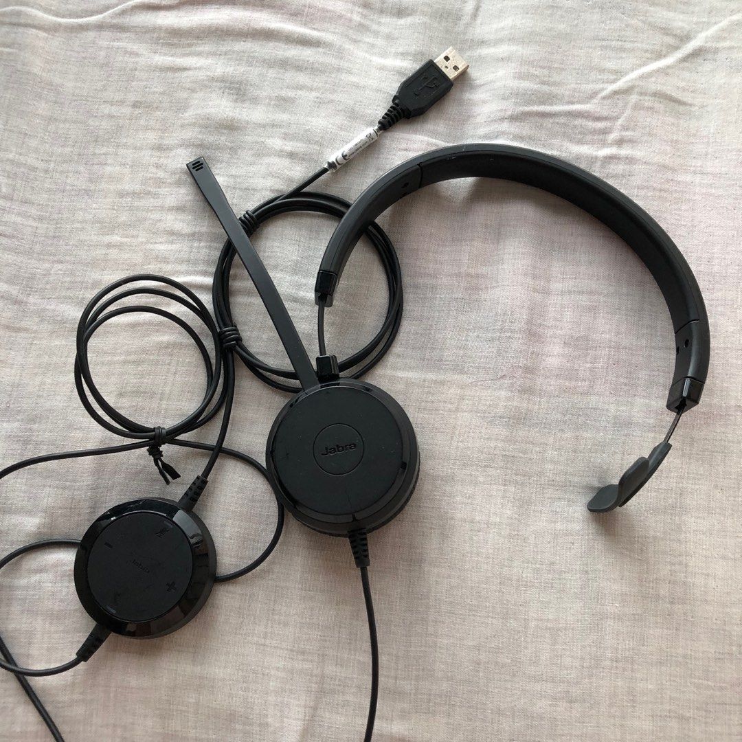 Jabra Evolve SA UC Mono Model HSC Audio Headphones Headsets On Carousell