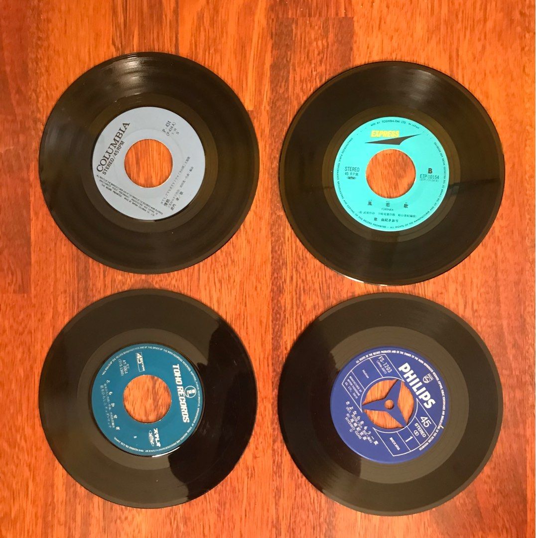 7-inch Japanese 45/33 RPM Vinyl Records/Plaka For Decoration, Hobbies & Toys, Music & Media ...