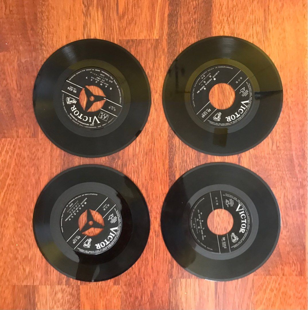 7-inch Japanese 45 RPM Vinyl Records/Plaka For Decoration on Carousell