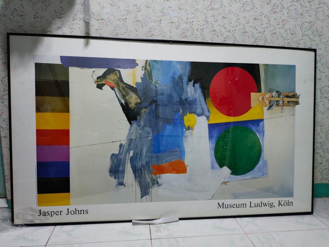 Jasper Johns 1987 Ludwig Museum Poster on Carousell