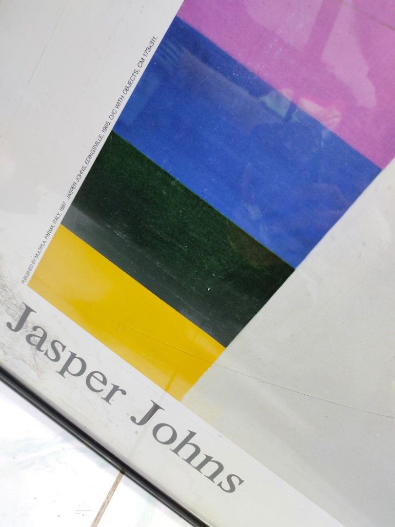 Jasper Johns 1987 Ludwig Museum Poster on Carousell