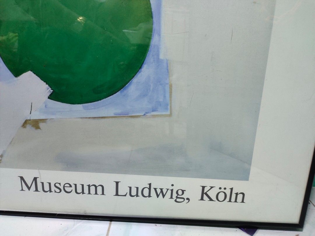 Jasper Johns 1987 Ludwig Museum Poster on Carousell