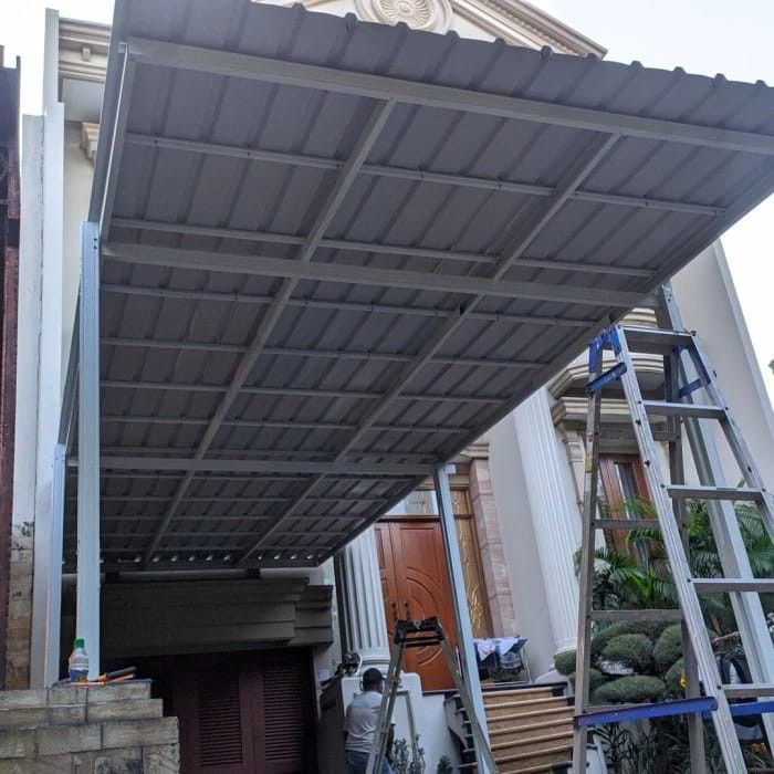 Kanopi baja ringan atap spandek pasir, Perabotan Rumah di Carousell