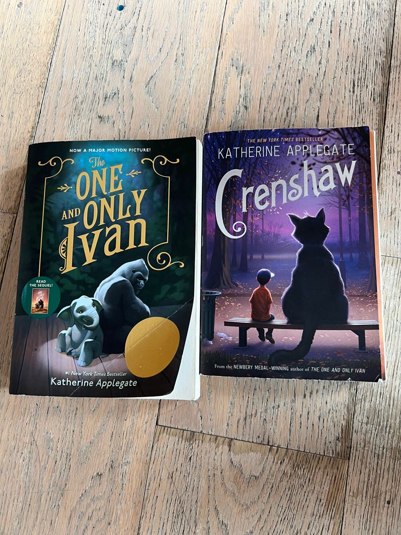 Katherine Applegate 2 books, 興趣及遊戲, 書本 & 文具, 小朋友書 - Carousell