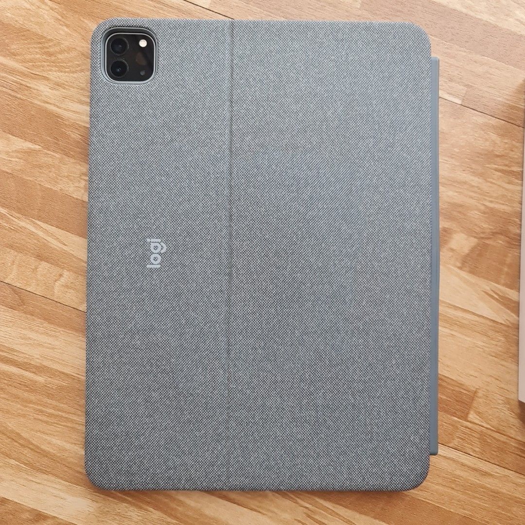 Keyboard Logitech Combo Touch ipad Pro M1 M2 2020, Telepon Seluler ...