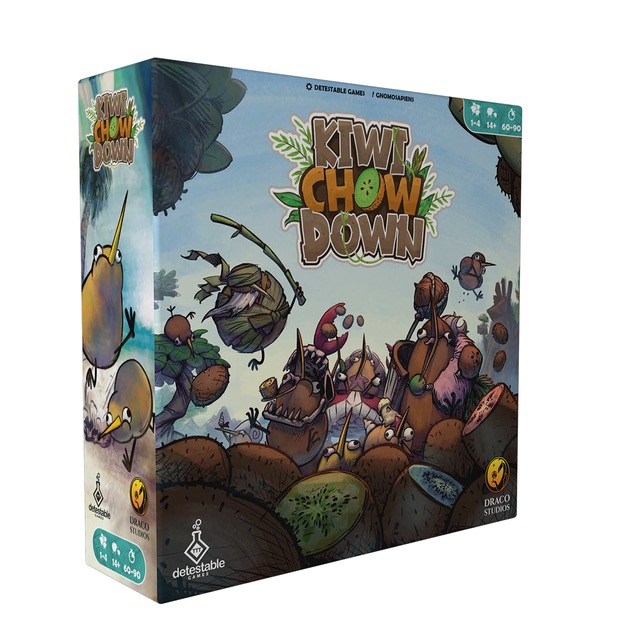 Kiwi Chow Down Board Game - Print and Play (PDF + STL), Hobbies & Toys ...