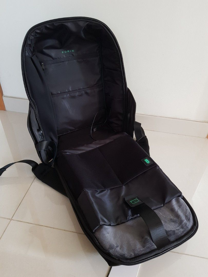 KORIN HiPack anti-theft smart backpack, Men's Fashion, Bags, Backpacks ...
