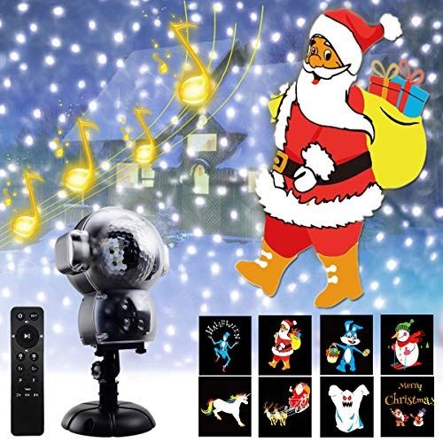 led snowfall animated light