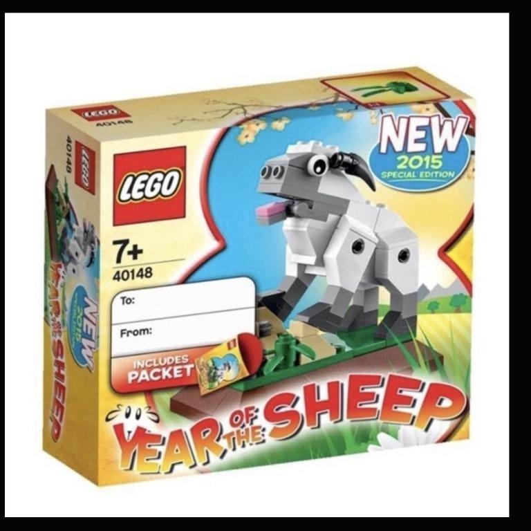 Lego 十二生肖 40148 Sheep 羊, 興趣及遊戲, 玩具 & 遊戲類 - Carousell