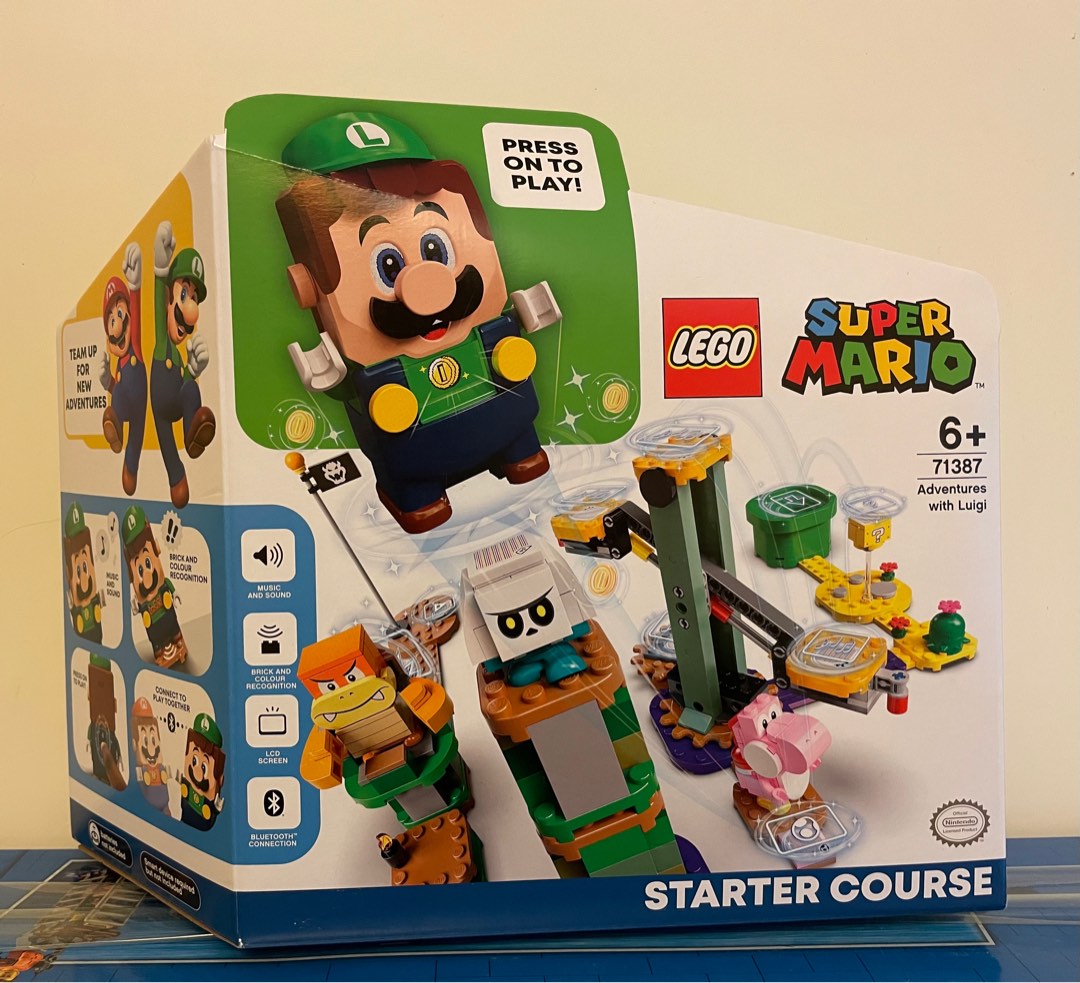 LEGO 71387 SUPER MARIO ADVENTURE WITH LUIGI, 興趣及遊戲, 玩具 & 遊戲類 - Carousell
