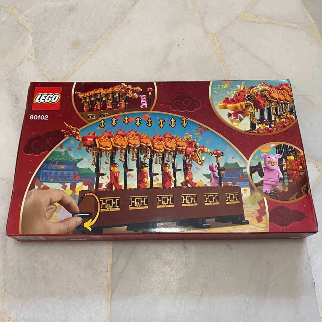 Lego 80102 Dragon Dance, Hobbies & Toys, Toys & Games on Carousell