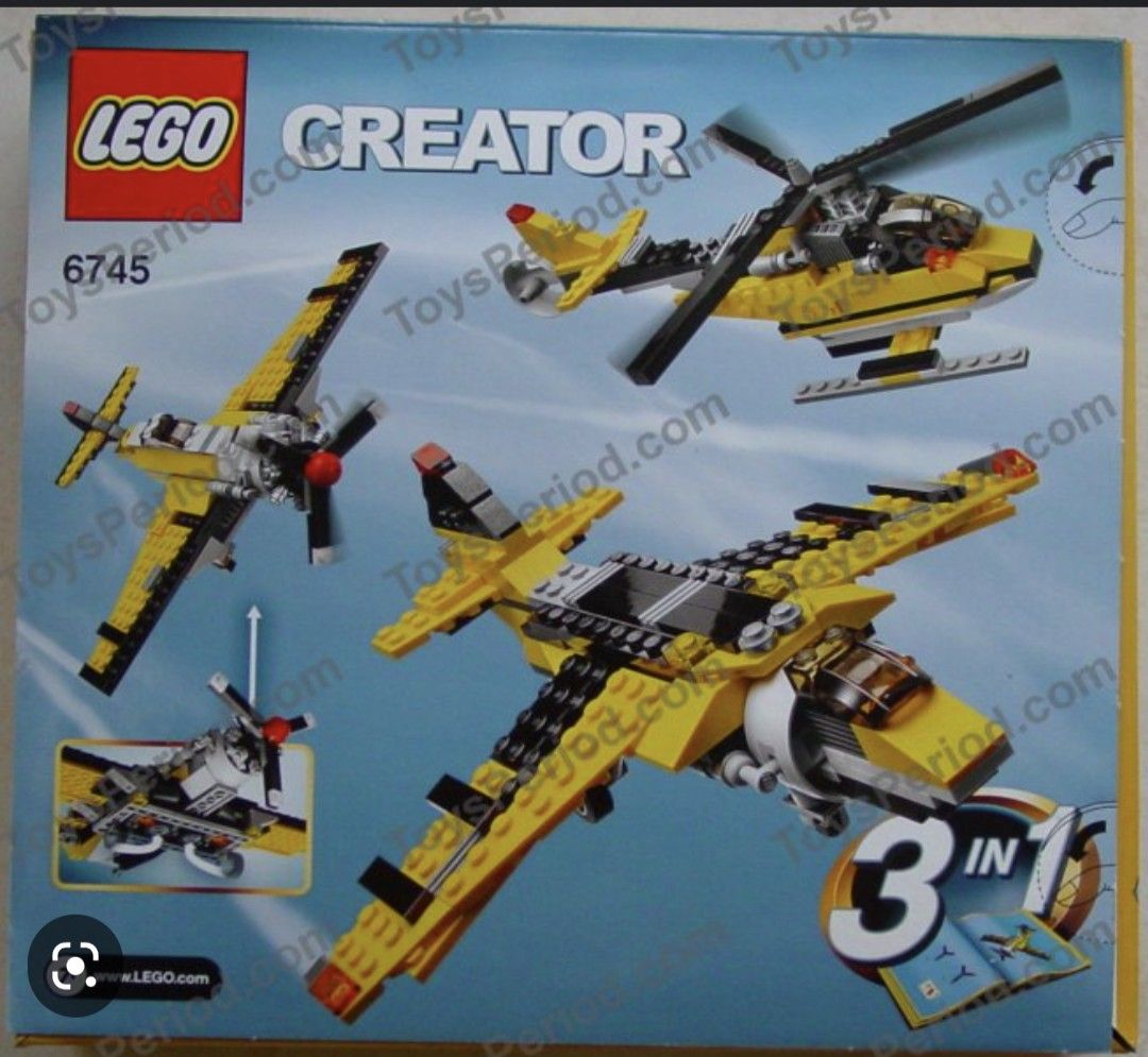 Lego Creator Propeller Power 6745, Hobbies & Toys, Toys & Games on ...