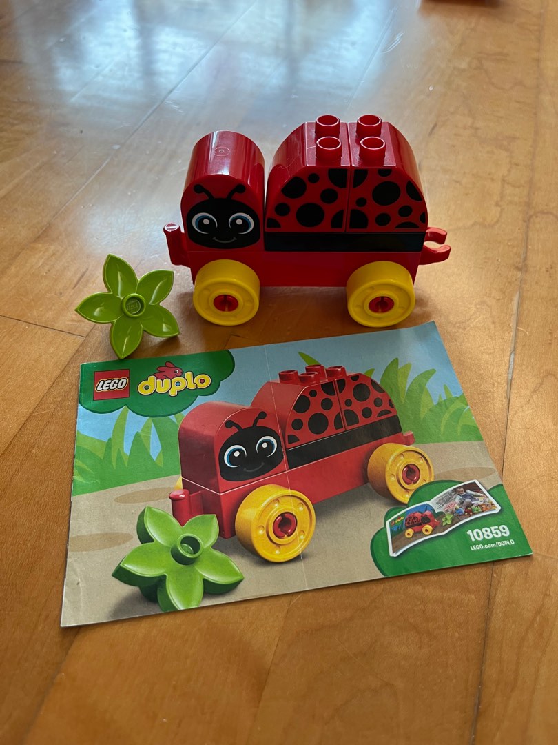 Lego Duplo ladybug car, 興趣及遊戲, 玩具 & 遊戲類 - Carousell