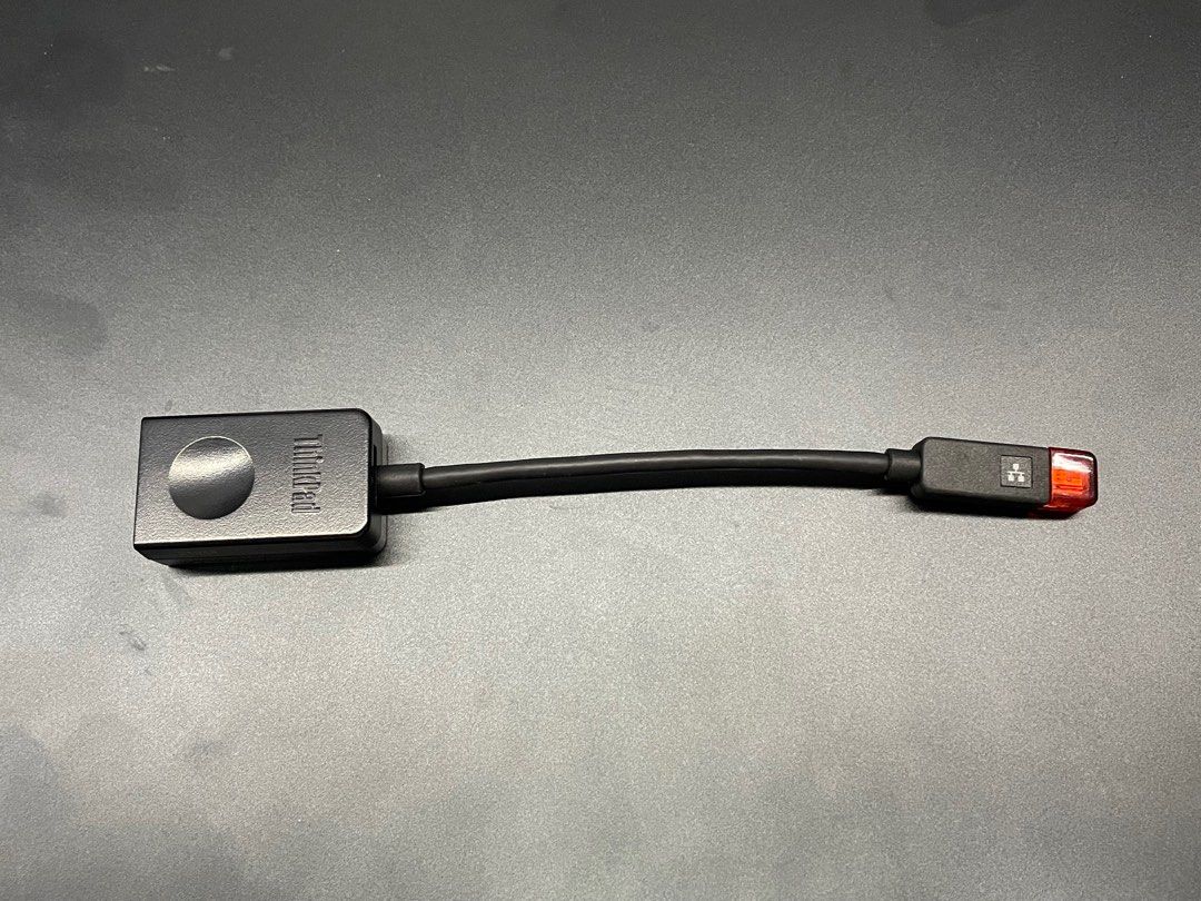 Lenovo ThinkPad RJ45 ethernet adaptor dongle, Computers & Tech, Parts ...