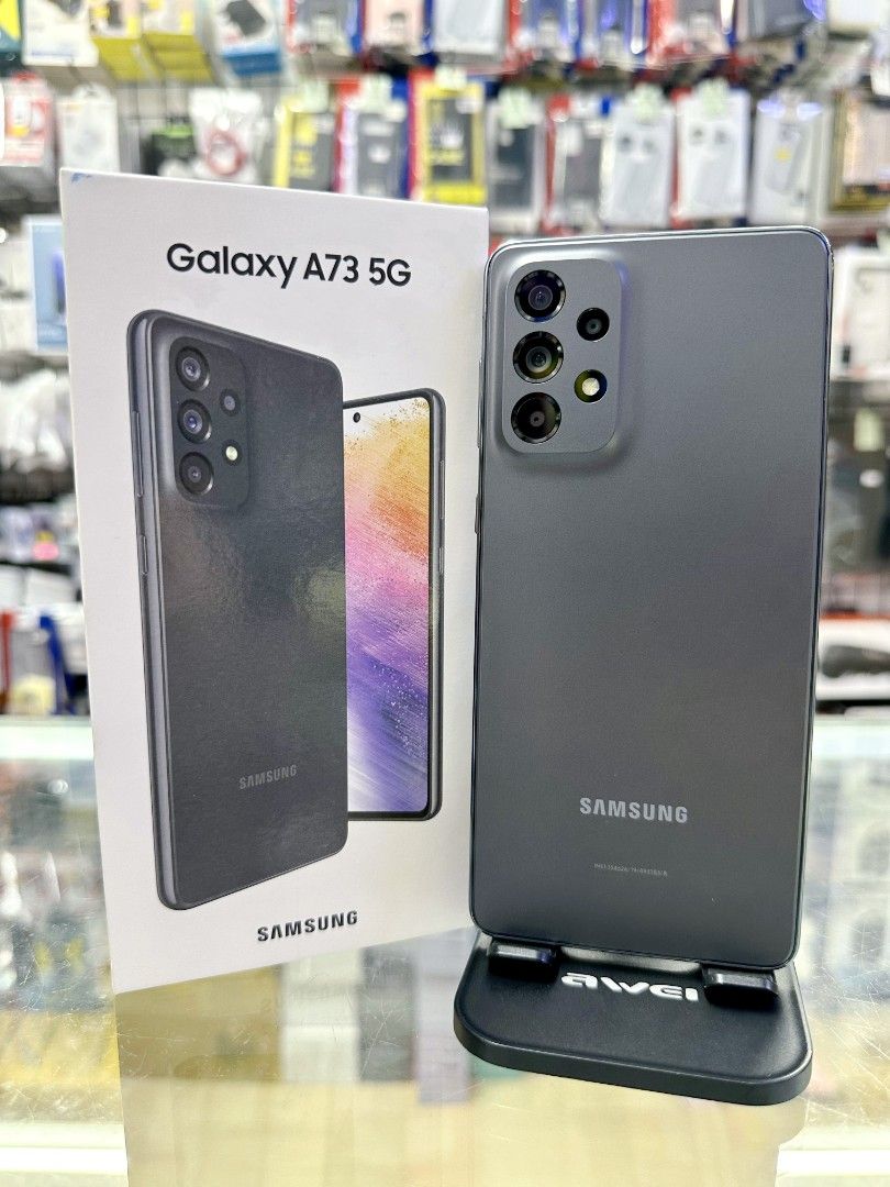 Like New Samsung Galaxy A73 5G 256GB, Mobile Phones & Gadgets, Mobile ...