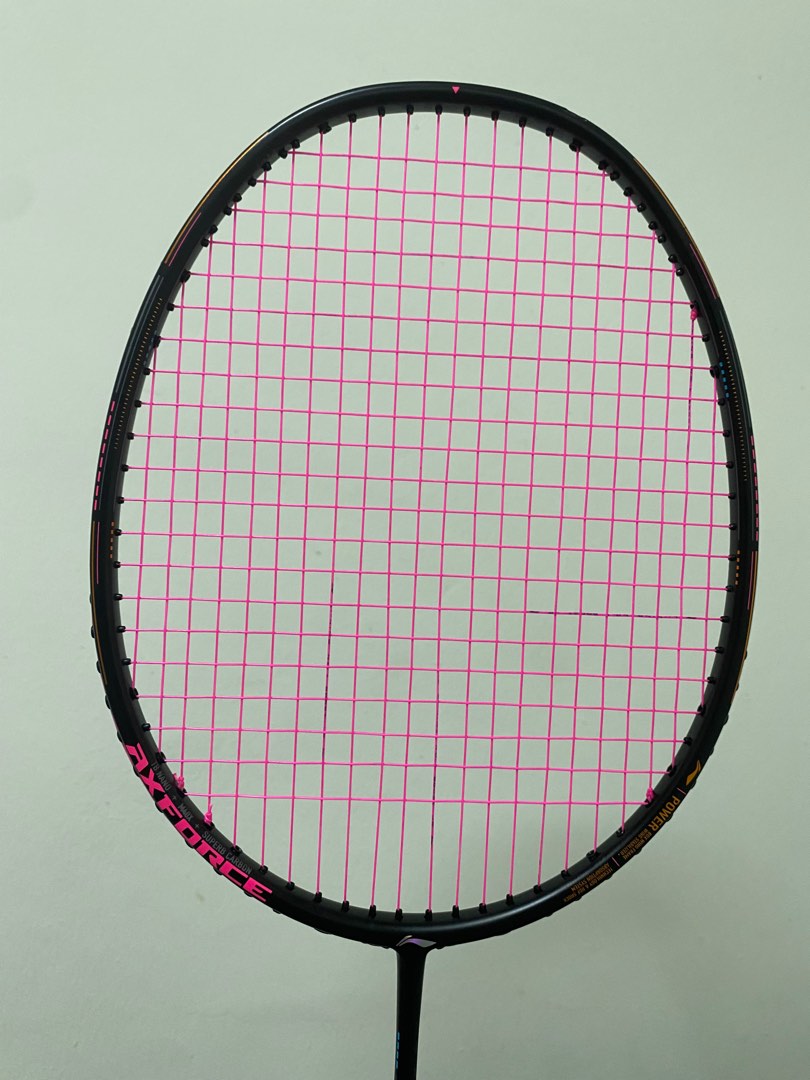 Lining axforce 80, Sports Equipment, Sports & Games, Racket & Ball ...