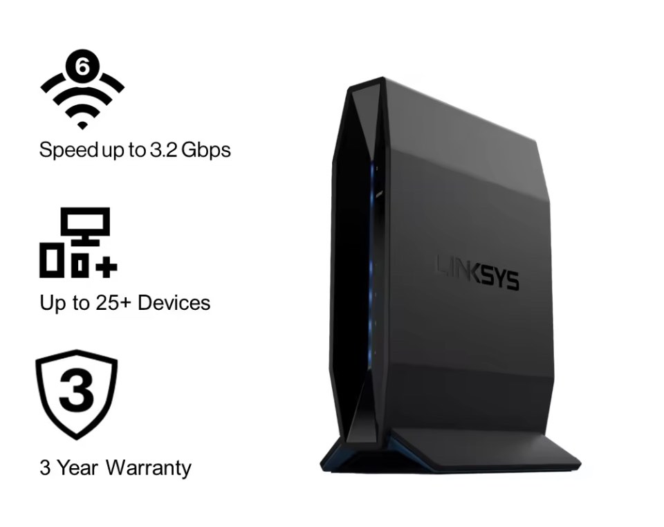 Linksys WiFi6 AX3200 Mesh Dual Band Router (E8450), Computers & Tech ...