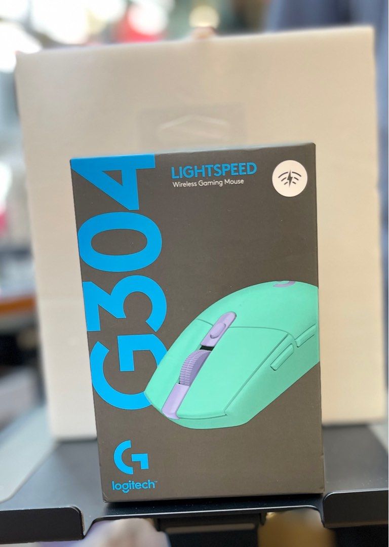 Logitech G304 Lightspeed Gaming Mouse (Mint), 電腦＆科技, 電腦周邊及配件, 電腦滑鼠及相關產品 ...