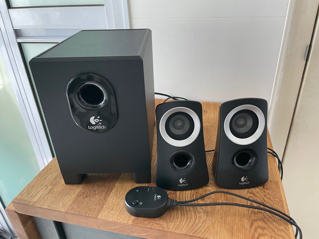 Logitech z313 speakers with subwoofer, Audio, Soundbars, Speakers ...