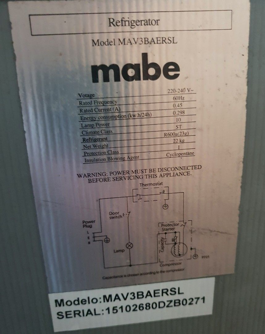 MABE Personal Ref, TV & Home Appliances, Kitchen Appliances ...