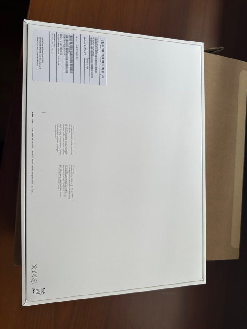 MacBook Air M1 Box, Computers & Tech, Laptops & Notebooks on Carousell