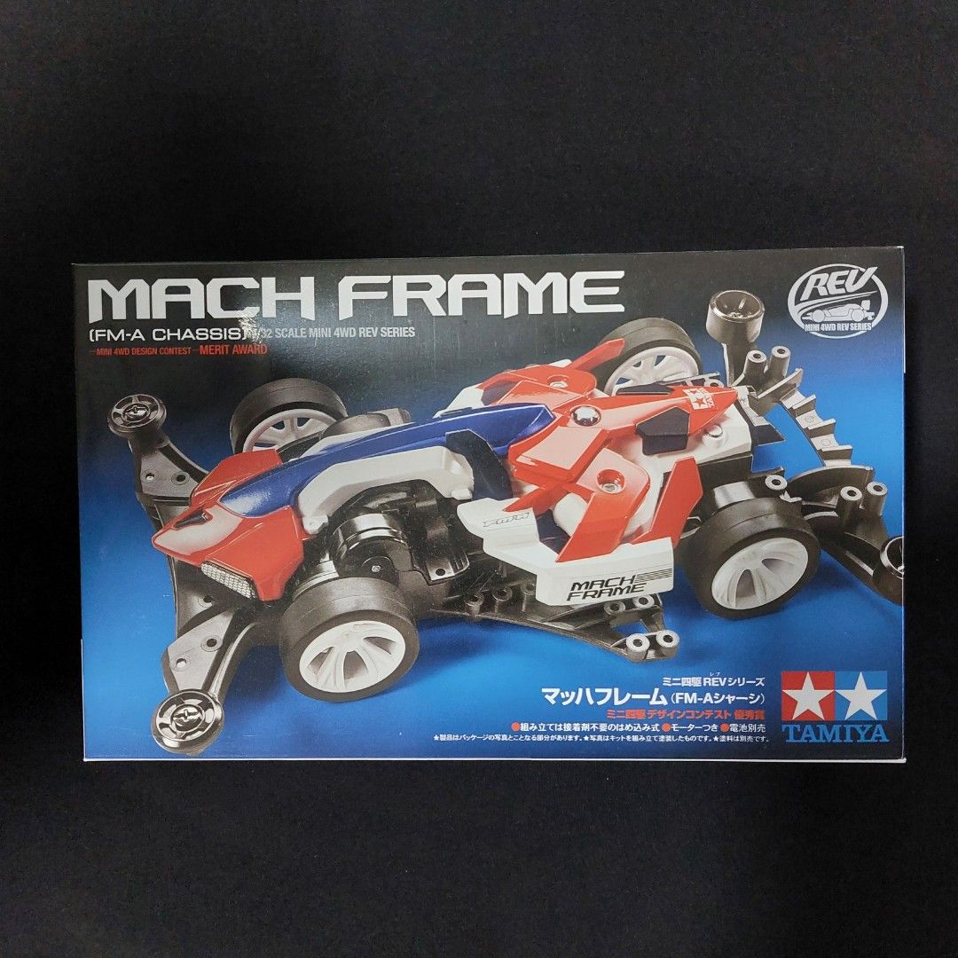 Mach frame Tamiya mini 4wd car, Hobbies & Toys, Toys & Games on Carousell