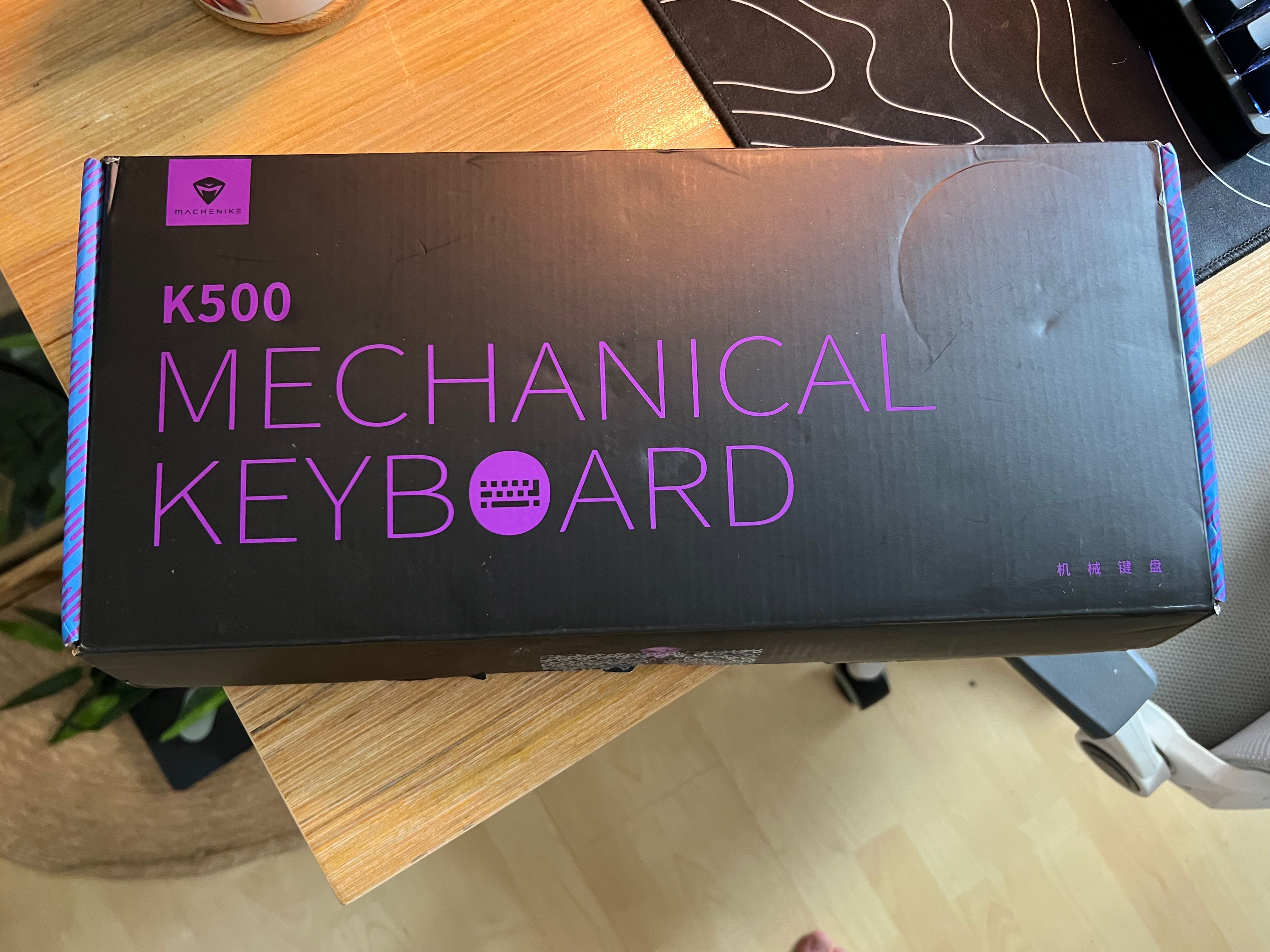 Machinike K500 Mechanical Keyboard (hot swappable), Computers & Tech ...