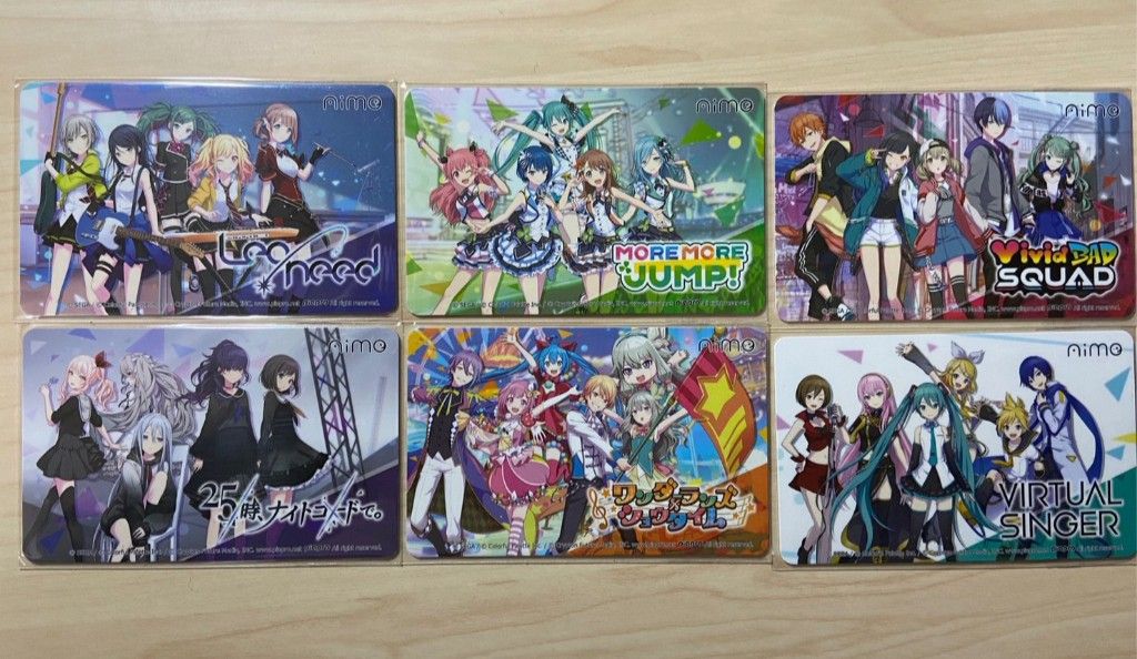 Maimai Chunithm aime card and gloves project sekai, Hobbies & Toys, Memorabilia & Collectibles ...