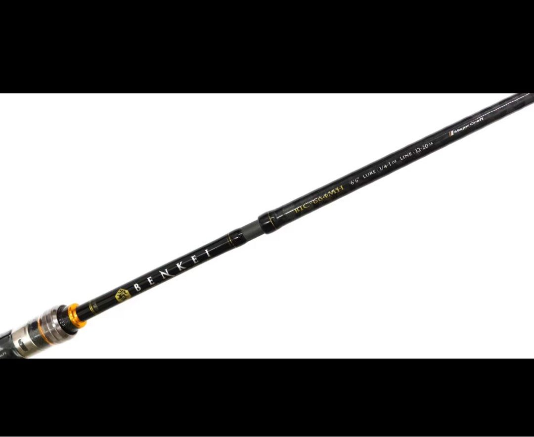 Major Craft Benkei Series Baitcast Rod BIC 664 MH Travel Rod (7711), Sports Equipment, Fishing ...