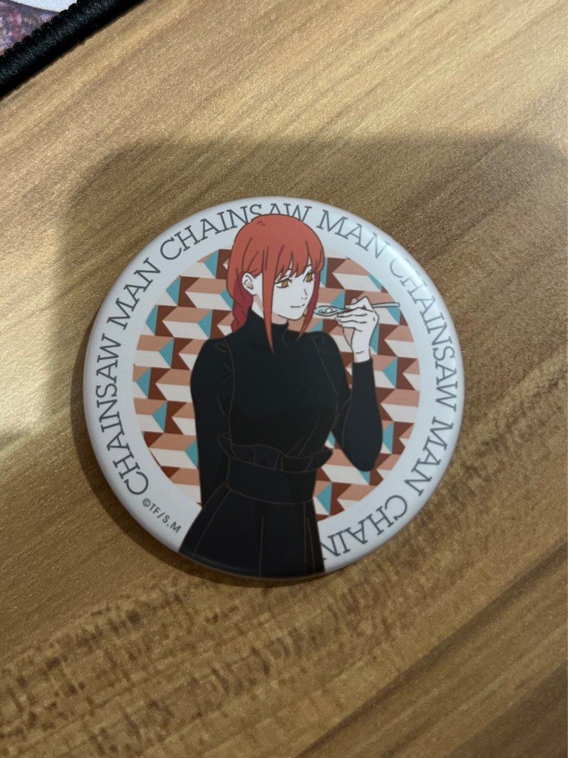 makima japan csm cafe badge, Hobbies & Toys, Memorabilia & Collectibles ...