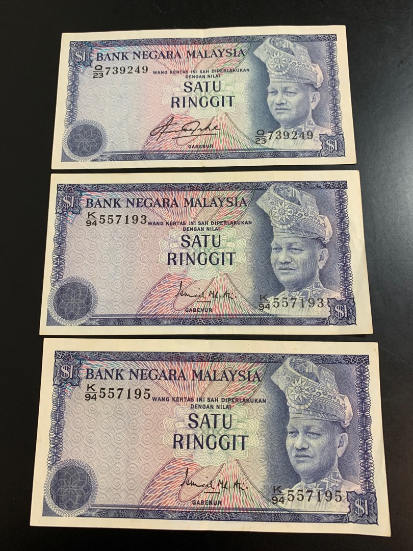Malaysia 3 &4 series satu ringgit, Hobbies & Toys, Memorabilia ...