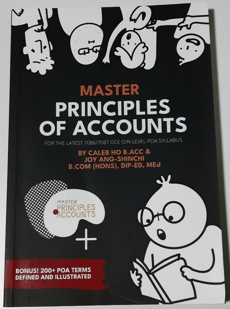 Master Principles of Accounts, Hobbies & Toys, Books & Magazines, Textbooks on Carousell