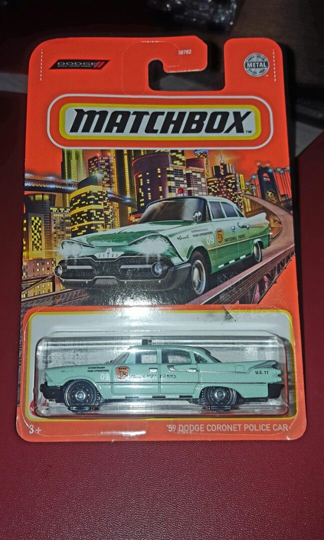 Matchbox die-cast car "'59 Dodge Coronet Police Car", Hobbies & Toys ...