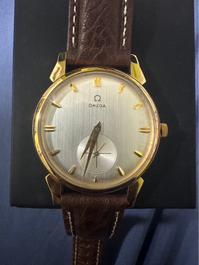 Automatic 18K Special Edition Gold Omega Watch, Luxury, Watches on ...