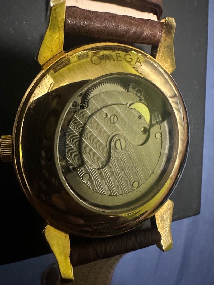 Automatic 18K Special Edition Gold Omega Watch, Luxury, Watches on ...