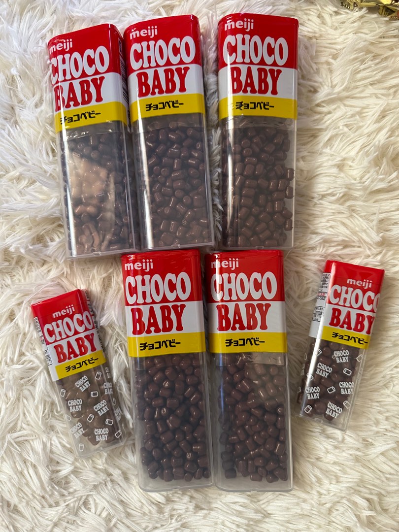Meiji Choco Baby Big/Small, Food & Drinks, Other Food & Drinks on Carousell