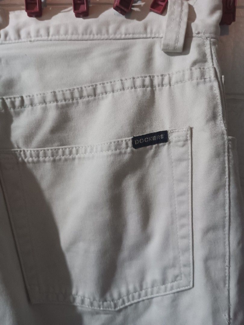 Men dockers white pants men on Carousell